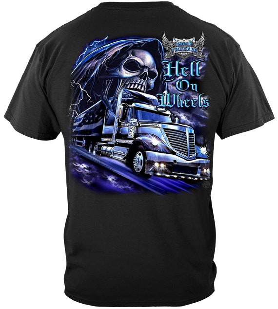 Trucker Hell on Wheels RN2336 - Etsy