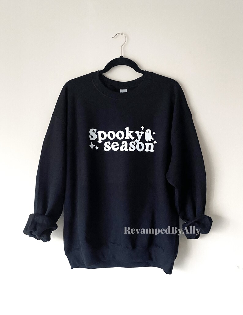 Spooky Season Sweatshirt / Ghost / Halloween Sweatshirt / - Etsy