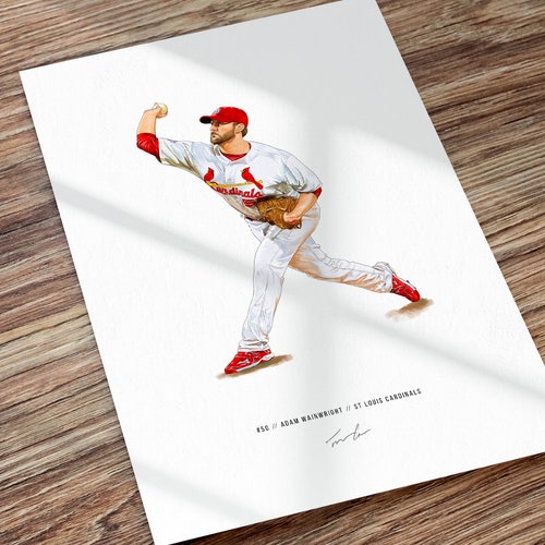 Vintage St Louis Cardinals Poster Print Baseball Poster | Etsy