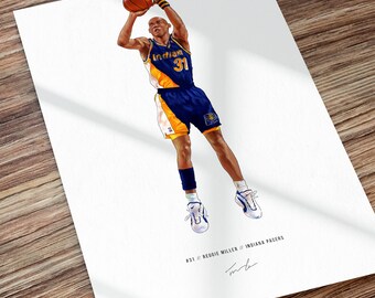 Reggie Miller | Etsy