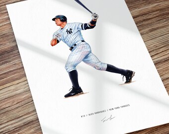 Alex Rodriguez Art - Etsy