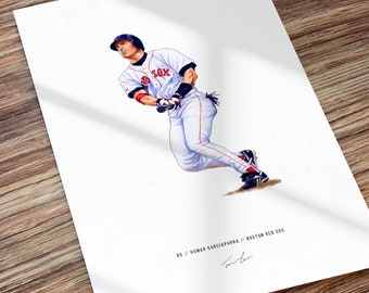 Boston Red Sox Poster - Etsy