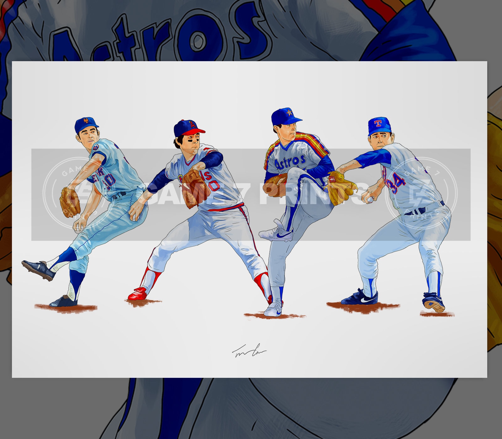 Digital Prints Art & Collectibles New York Mets Art Photo Print from ...