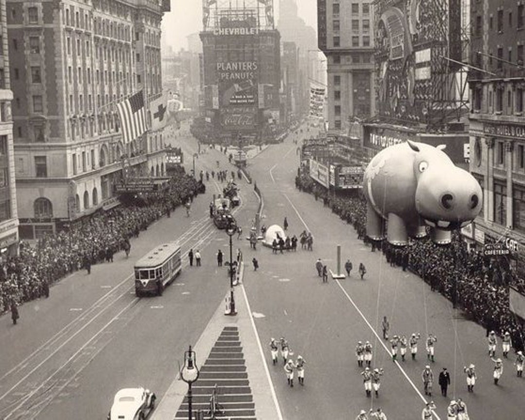 8x10 Photo First Ever Macy's Thanksgiving Day Parade, New York City ...