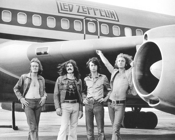 8x10 Photo of Led Zeppelin Heavy Metal Pop Singers Rock - Etsy
