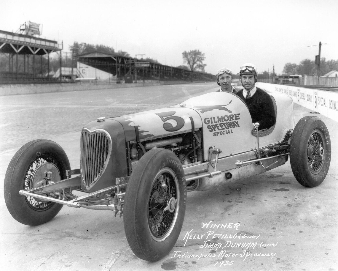 8x10 Photo Kelly Petillo 1935 Winner of the Indianapolis 500 - Etsy