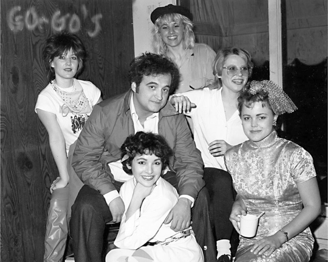 8x10 Photo the Gogo's Pretty Sexy Pop Singers & John Belushi. Pop ...