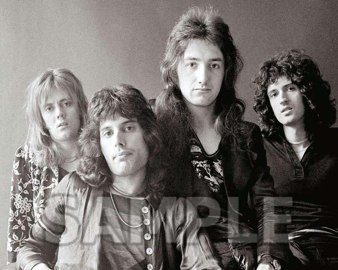 8x10 Photo Queen, Pop Singers With Freddie Mercury "bohemian Rhapsody ...