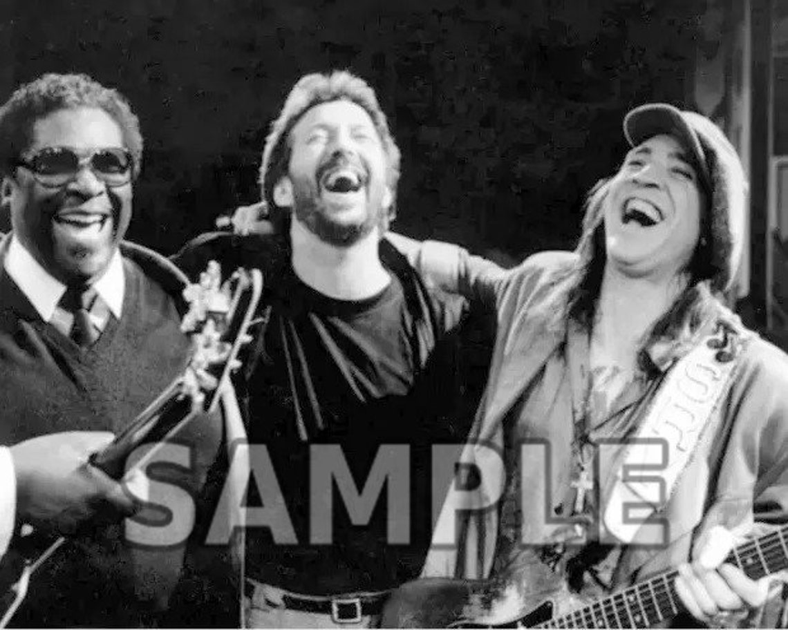 8x10 Photo Albert King Eric Clapton & Stevie Ray Vaughan - Etsy