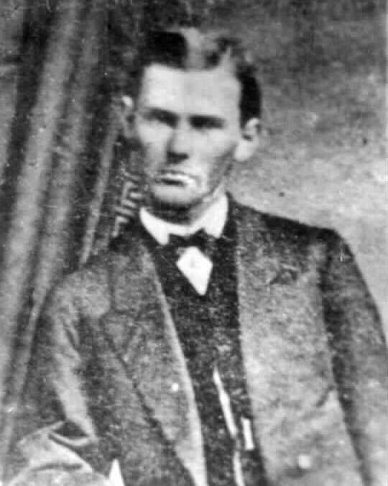 8x10 photo Jesse James age 24 1847-1882 Notorious Wild West - Etsy.de