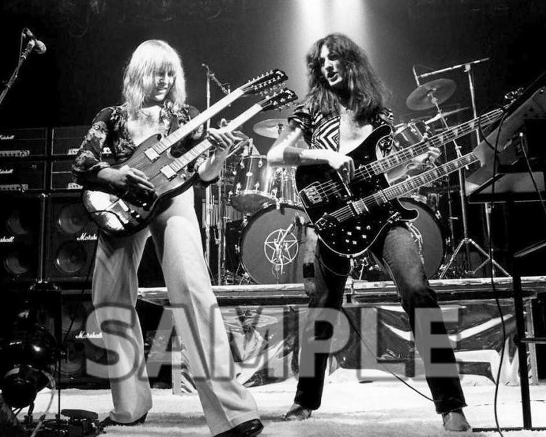 8x10 Photo of Rush Pop Singers Rock 'n Roll in Concert - Etsy