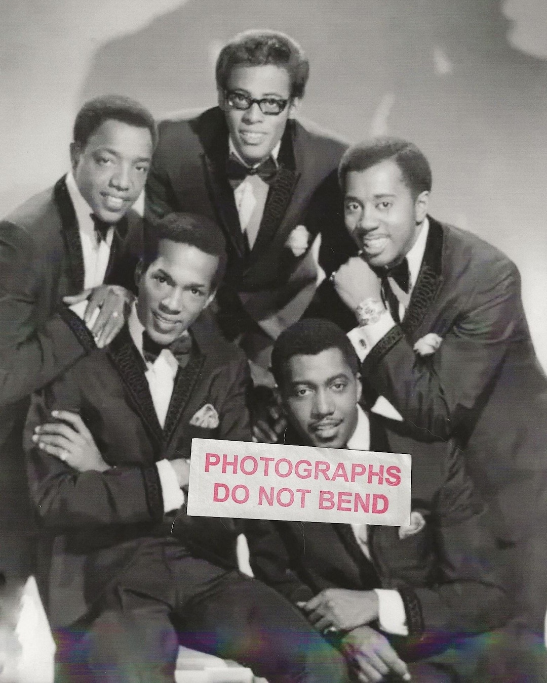 8x10 Photo the Temptations, Motown, Circa 1967 - Etsy