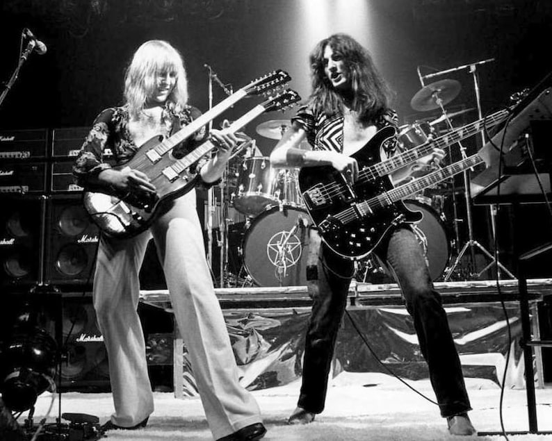 8x10 Photo of Rush Pop Singers Rock 'n Roll in Concert - Etsy