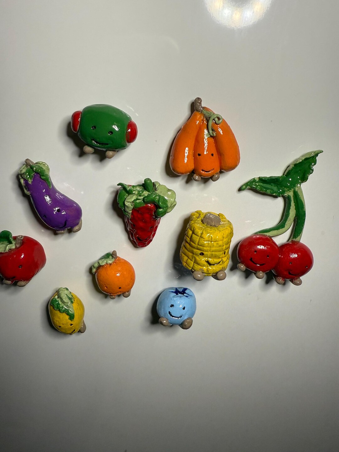 Jellycat-inspired Produce Fridge Magnet Set - Etsy
