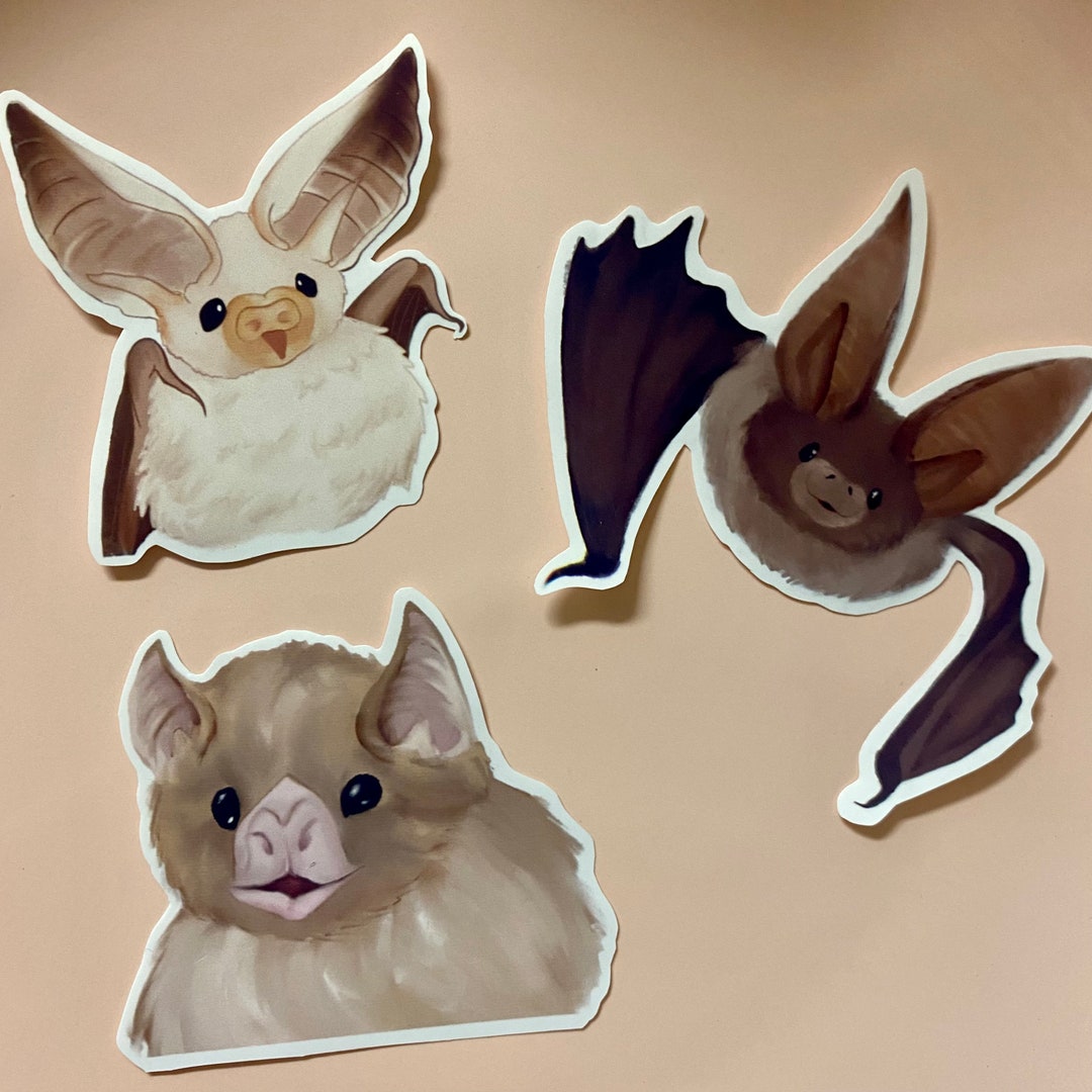 Bat Sticker Collection - Etsy