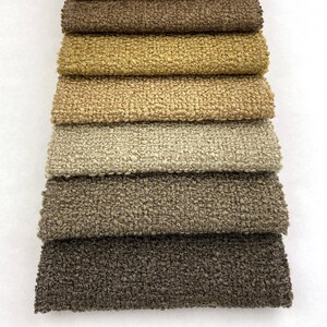 Boucle Upholstery Fabrics 27 Colors Heavy Luxury Bouclé Material Home ...
