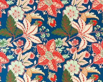 Country Floral Upholstery Fabric Vintage by the Yard for Home - Etsy