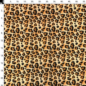 Leopard Print Upholstery Fabric Classic Cheetah Animal Print Bag Home ...