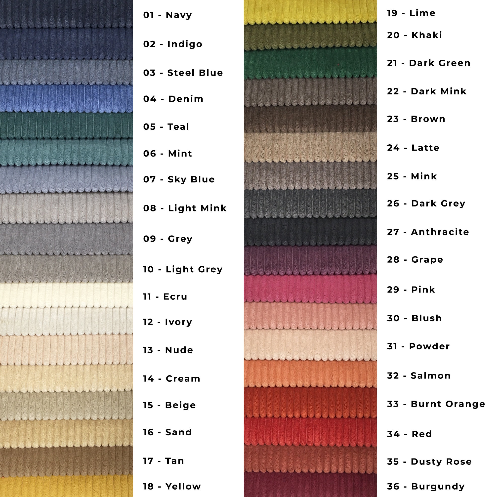 Corduroy Upholstery Fabrics Wide 4 Wale Velvet Corduroy - Etsy