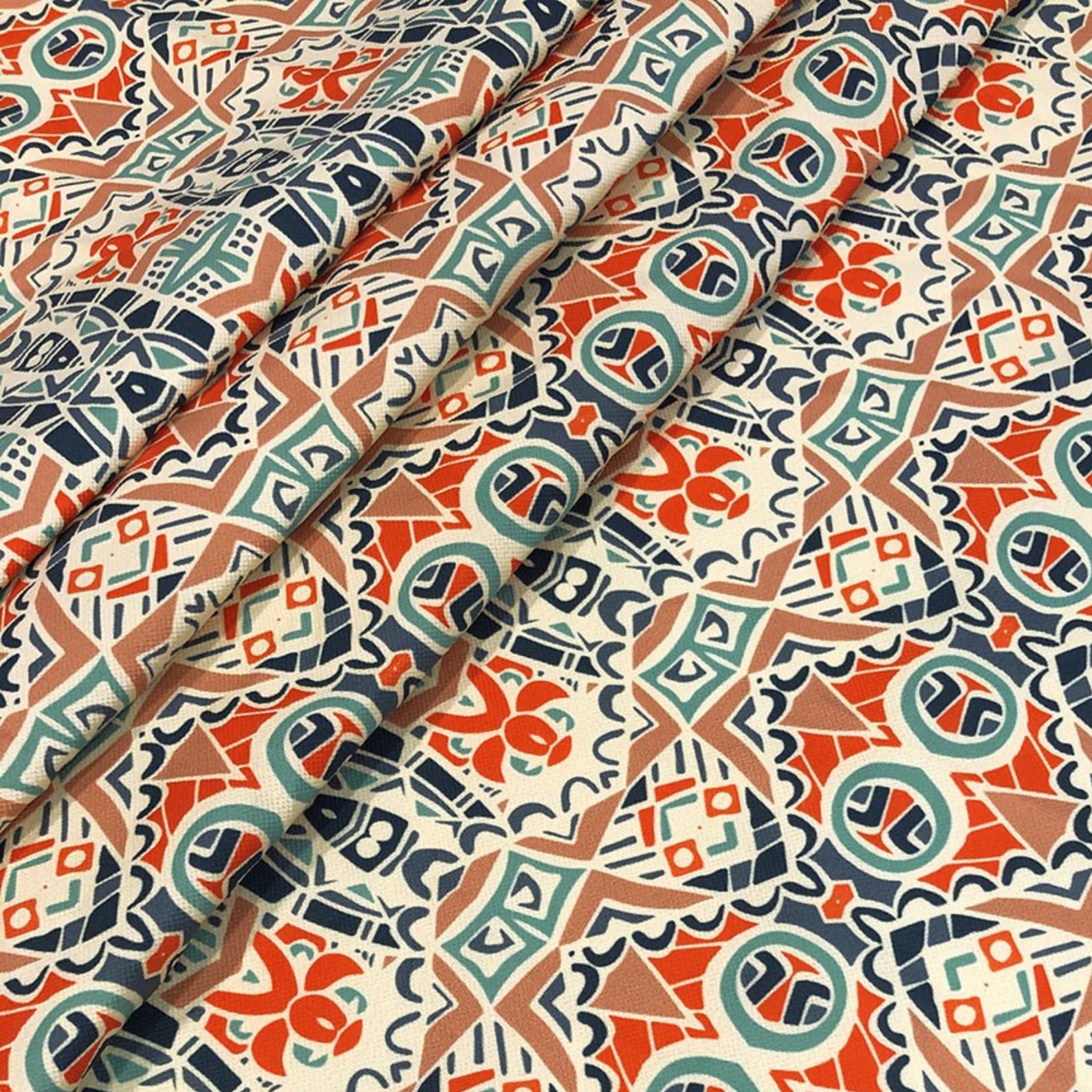 Tribal African Upholstery Fabric by the Yard Ethnic Primitive - Etsy