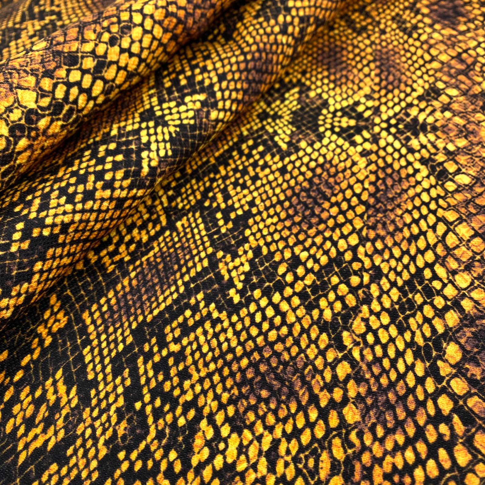 Snake Skin Fabric Python Wild Snake Animal Print Upholstery - Etsy