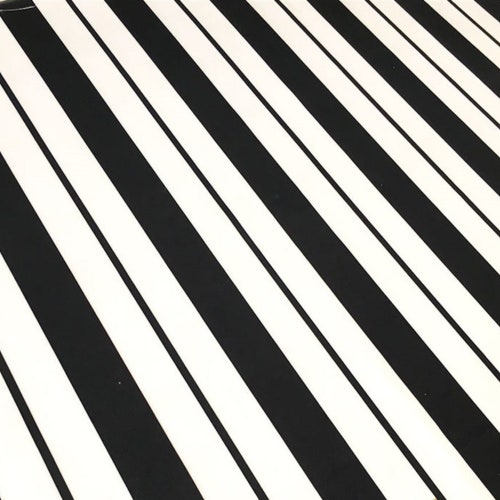 Black and White Striped Upholstery Fabric 3.14 Wide - Etsy