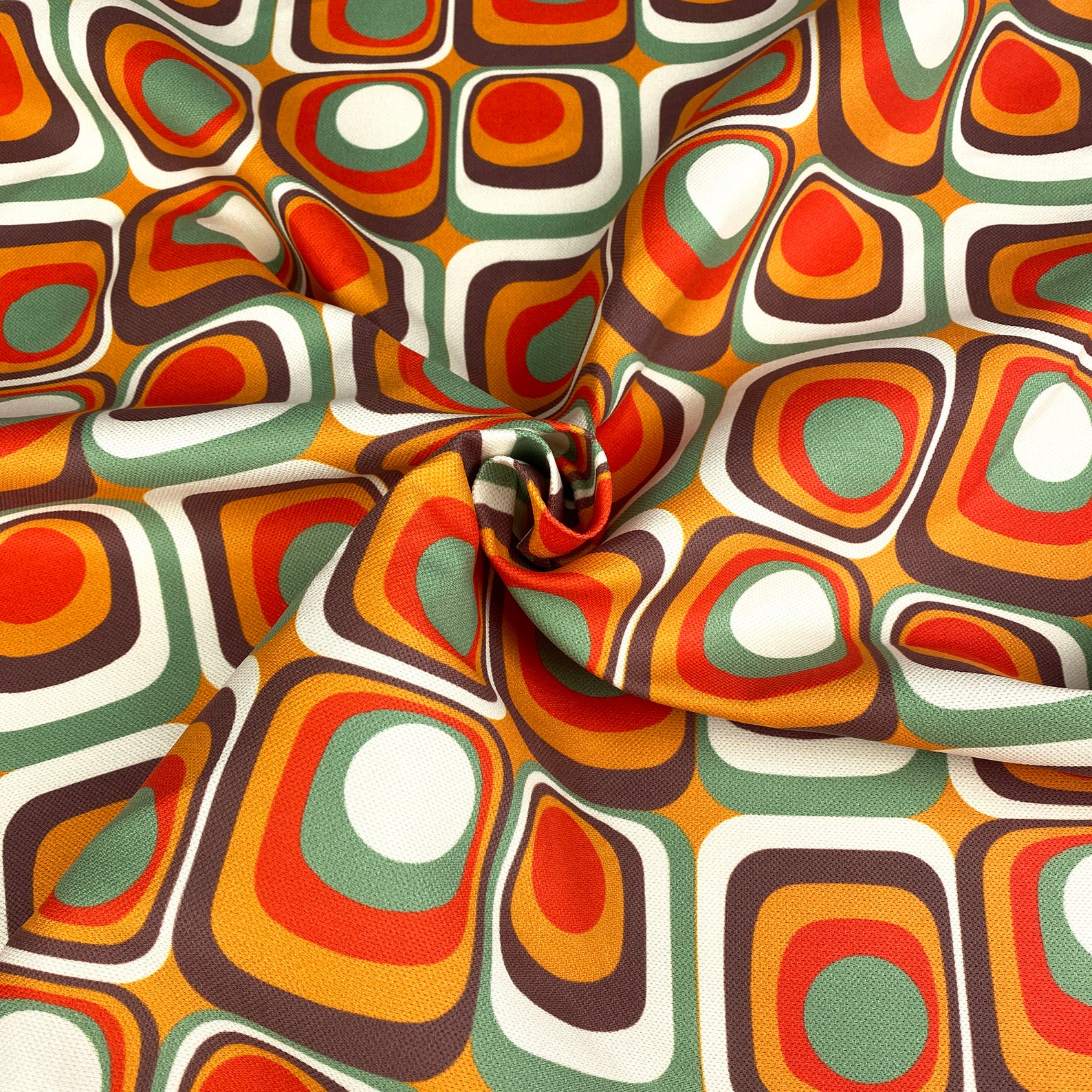 Vintage Upholstery Fabric 1960s
