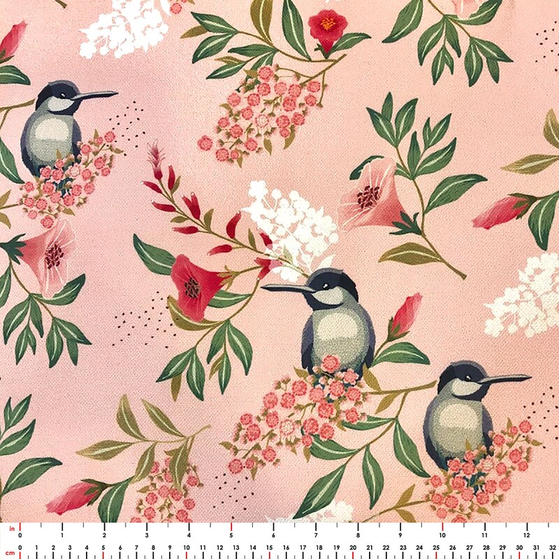 Bird Fabric - Etsy UK