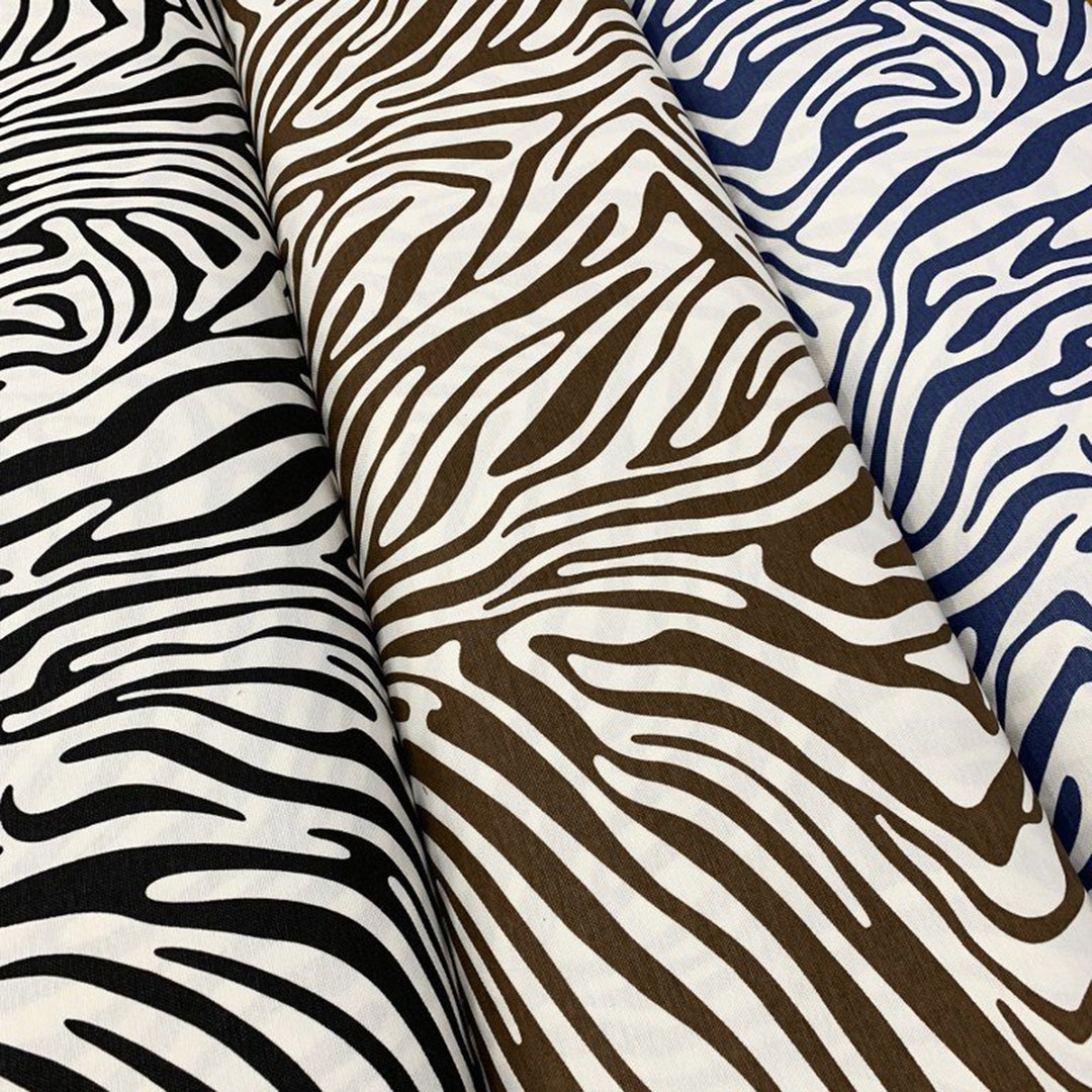 Zebra Print Upholstery Fabric Sofa Bed