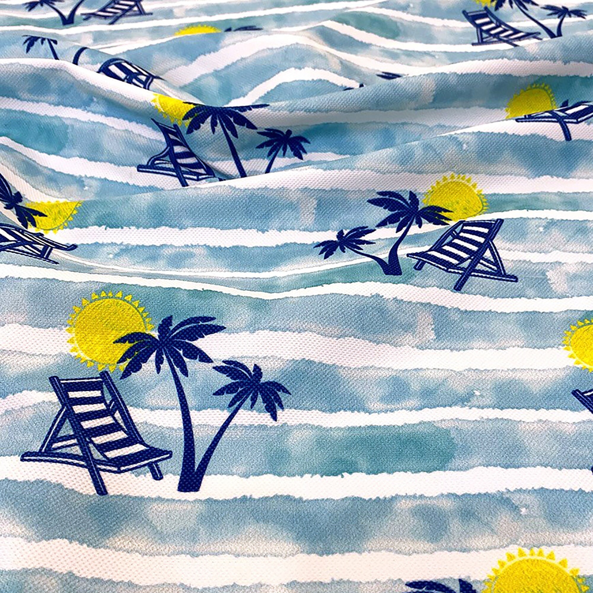 Beach Pattern Fabric