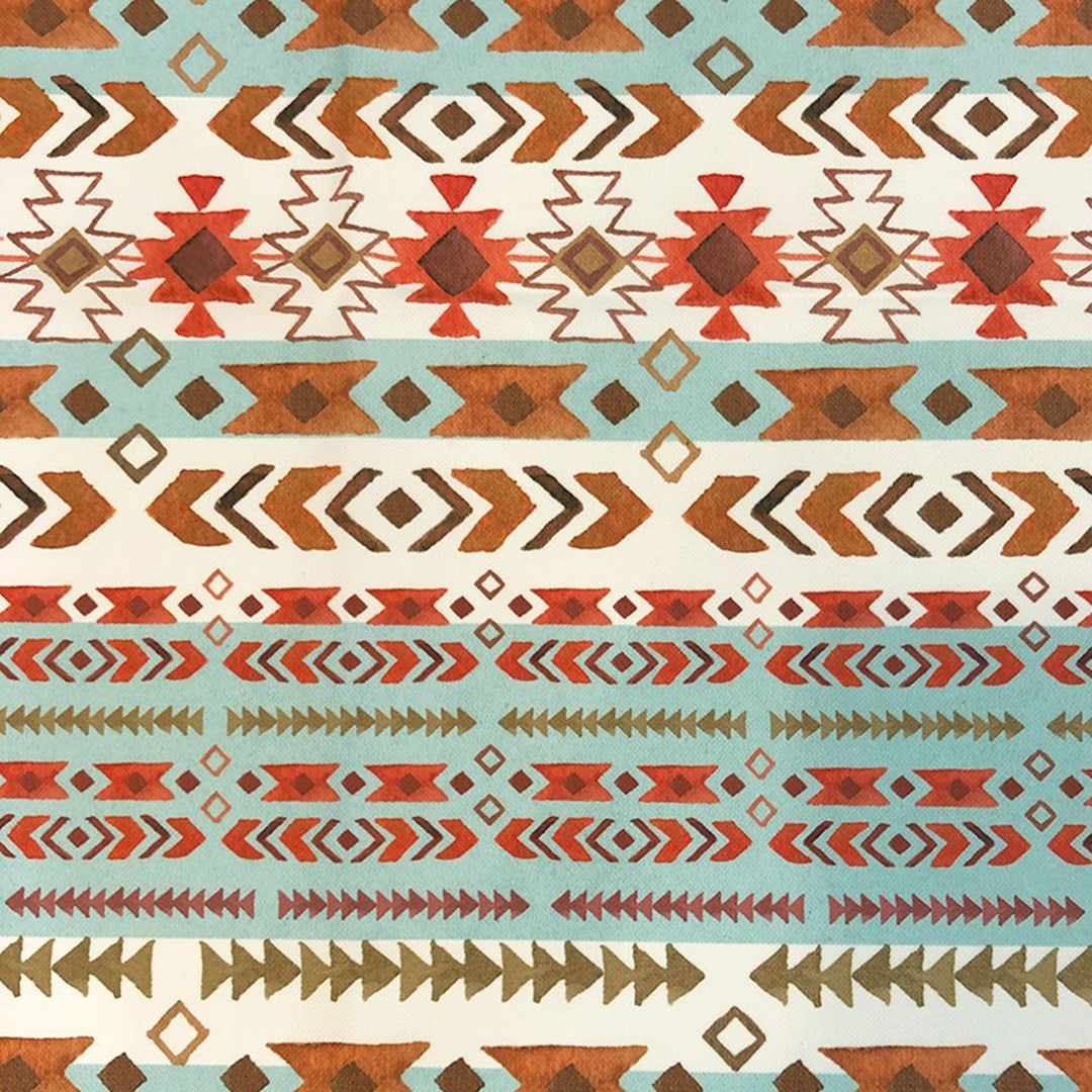 Southwestern Tribal Aztec Fabric, Ethnic Boho Bohemian Geometric Print ...