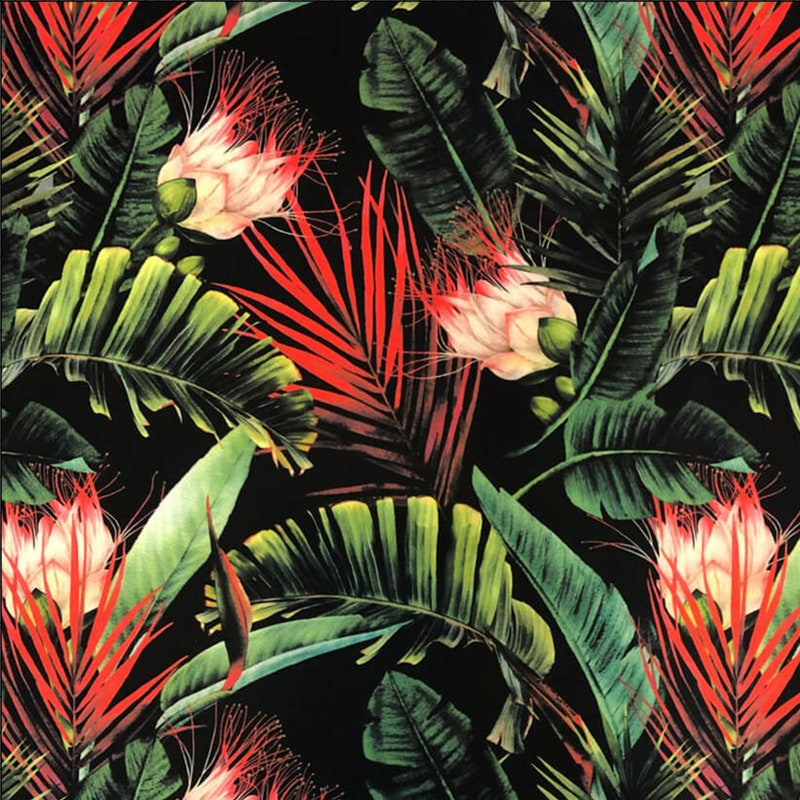 Tropical Fabric - Etsy