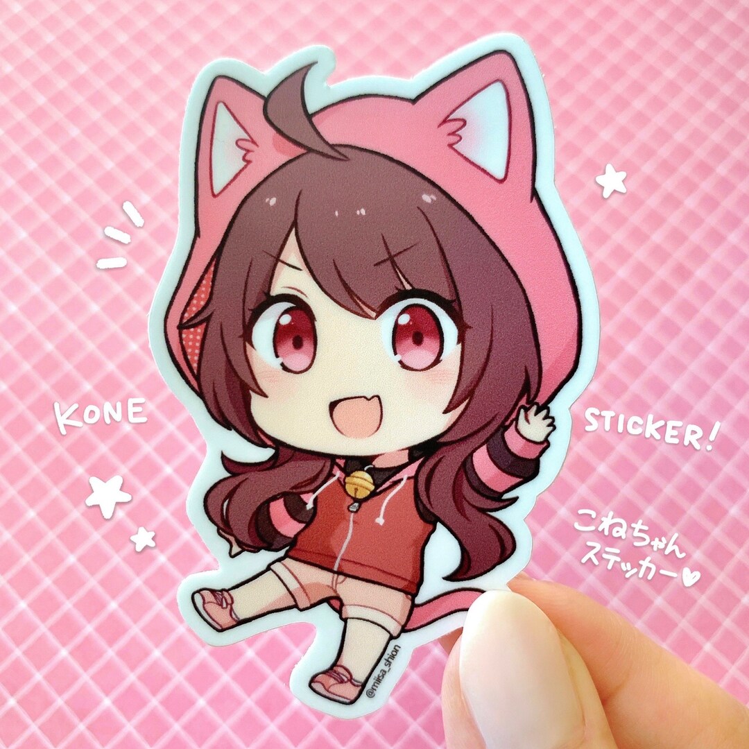 Kone OC Cat Girl Sticker I Original Character - Etsy