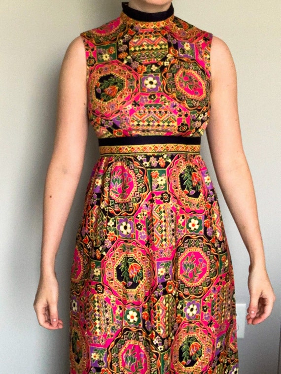 70s maxi dress - Gem