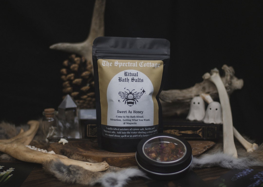 Sweet as Honey Ritual Bath Salts Attraction Magnetic - Etsy