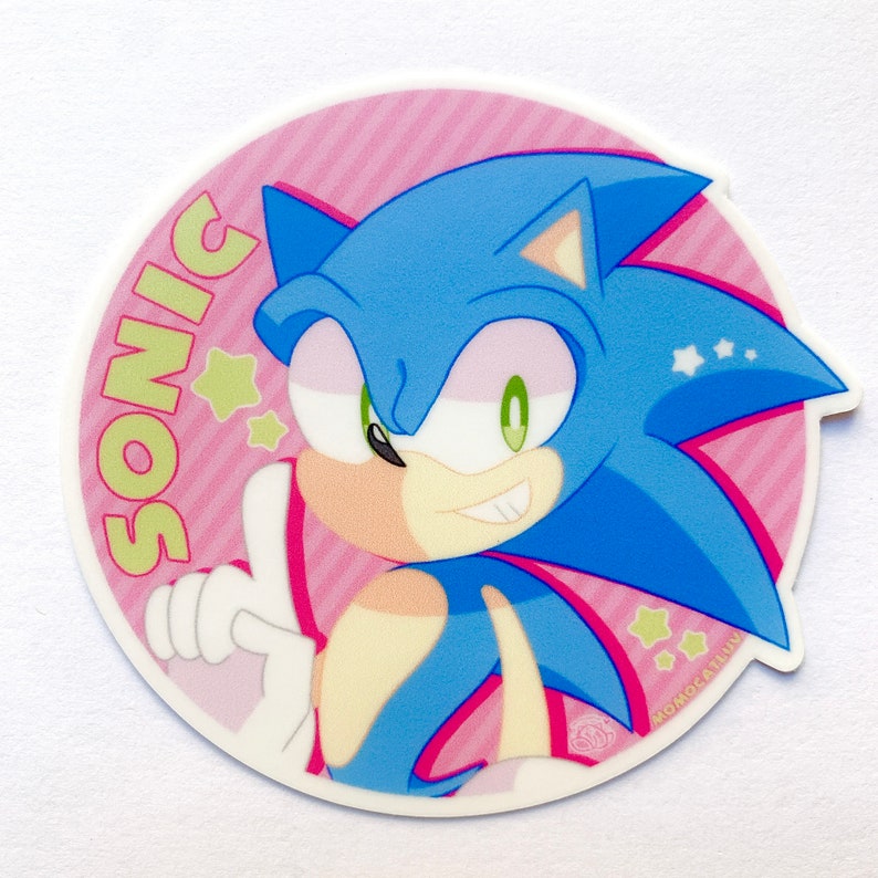 Sonic the Hedgehog Stickers - Etsy