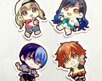 Colorful Stage Stickers - Etsy