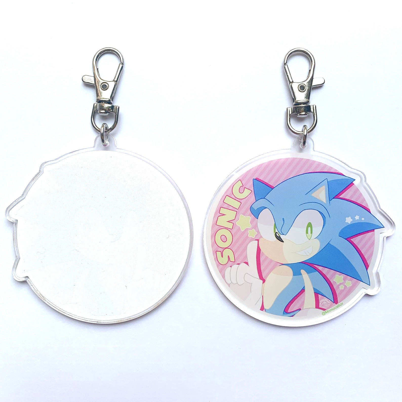 Sonic the Hedgehog Acrylic Charms - Etsy