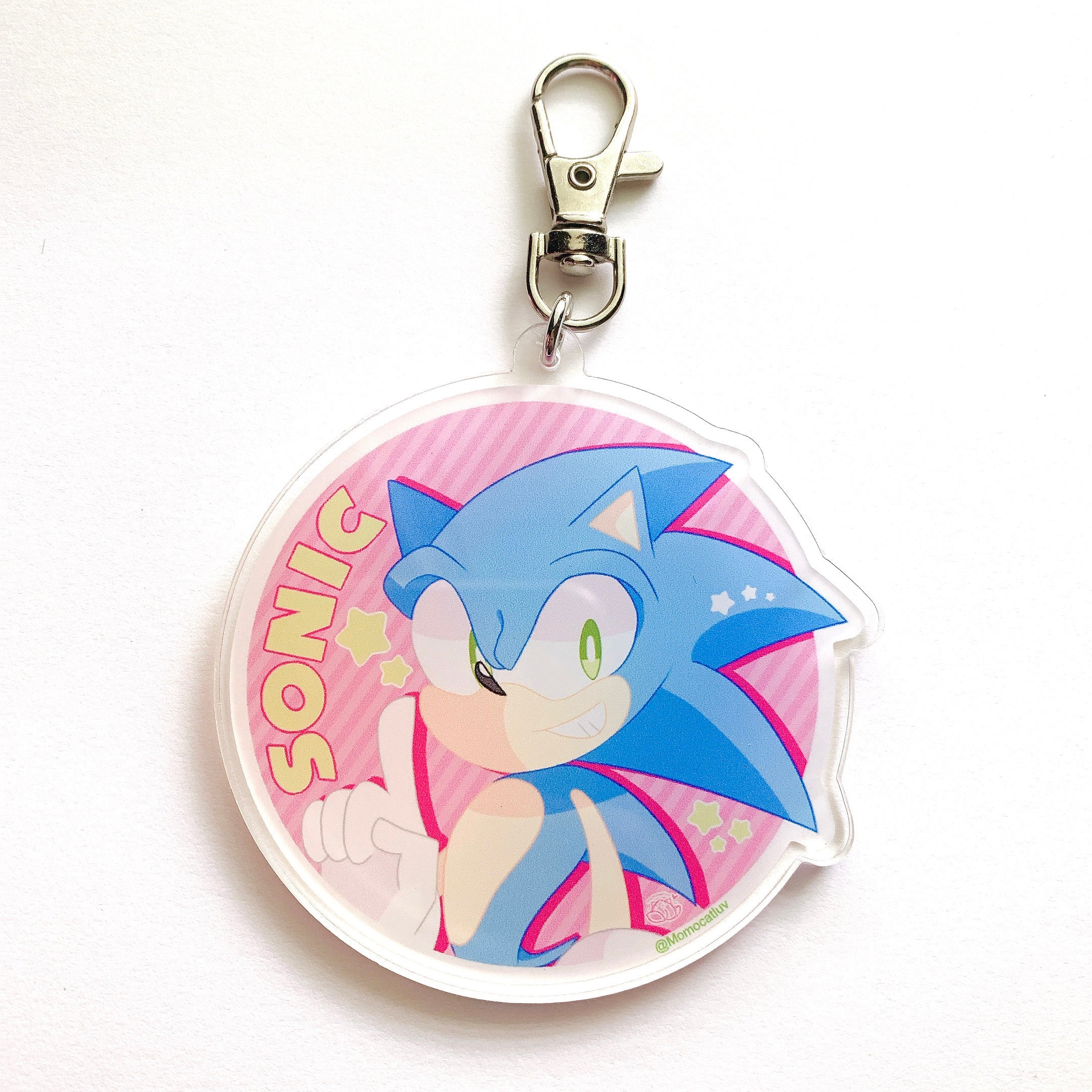 Sonic the Hedgehog Acrylic Charms - Etsy