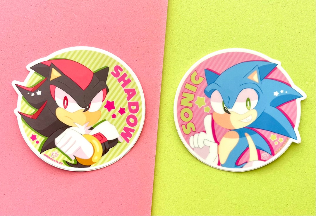 Sonic the Hedgehog Stickers - Etsy