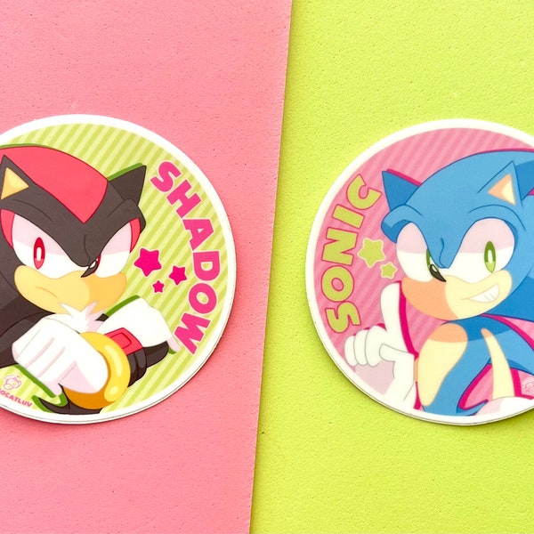 Sonic the Hedgehog Stickers - Etsy