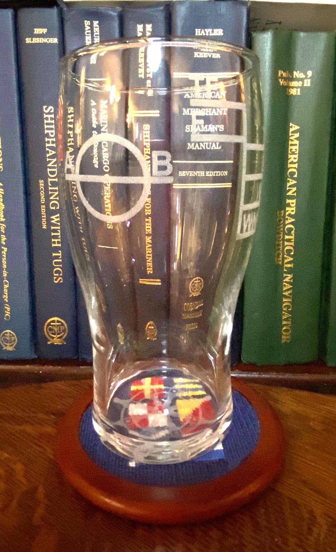 Plimsoll Mark Load Line Pint Glass - Etsy