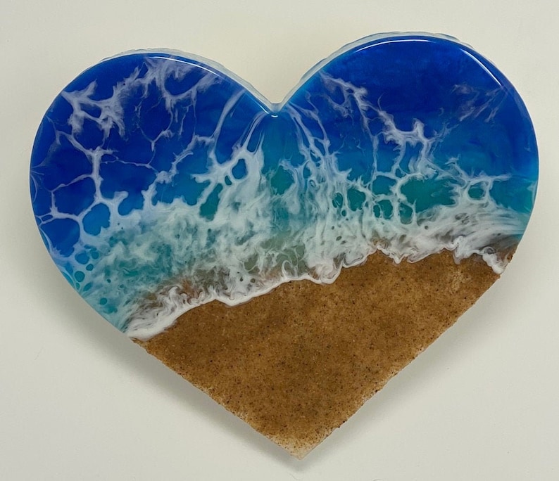 Resin Ocean Waves Wall Art - Etsy