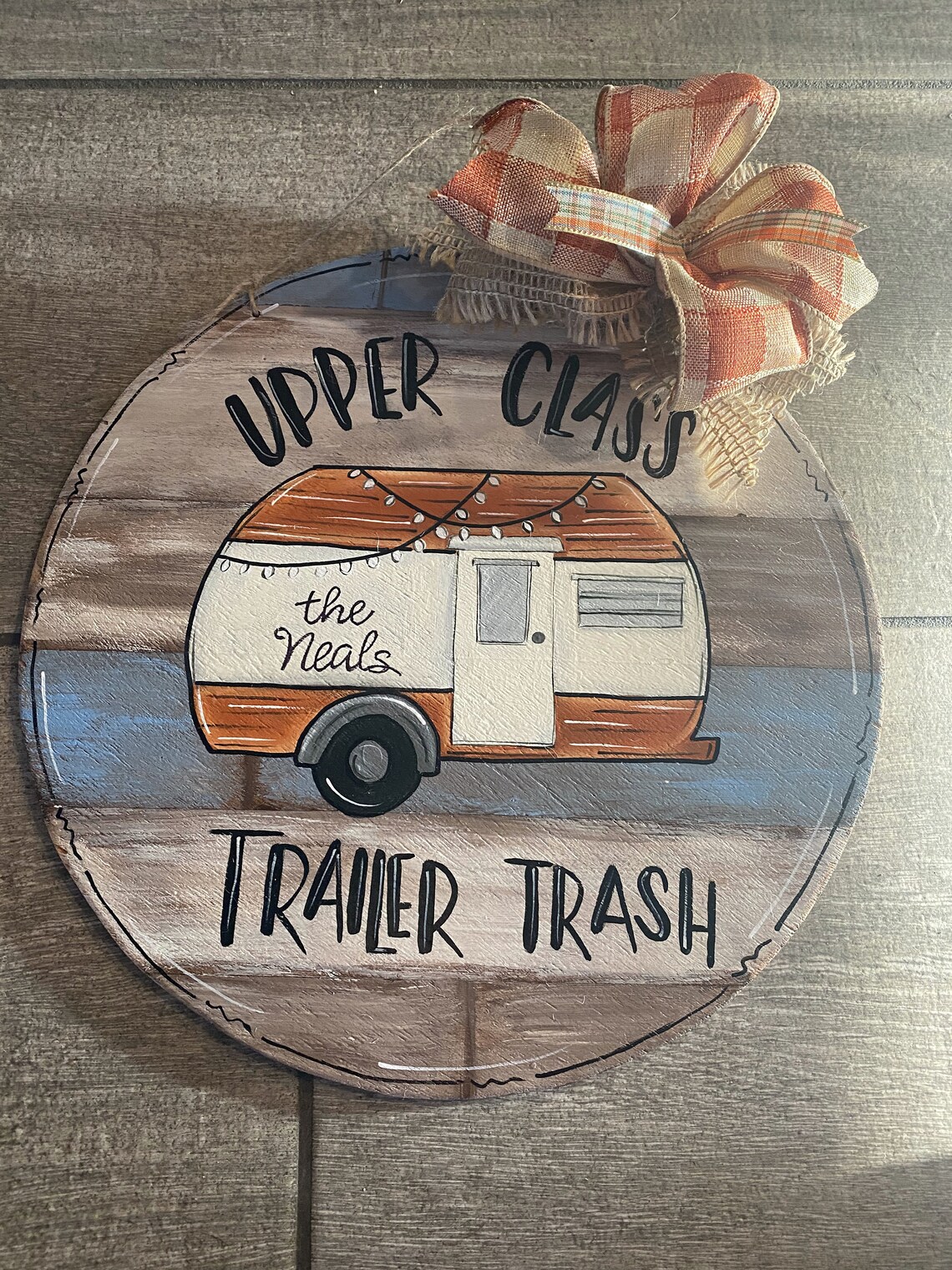 Handmade Trailer Wall Decor With Optional Personalization - Etsy