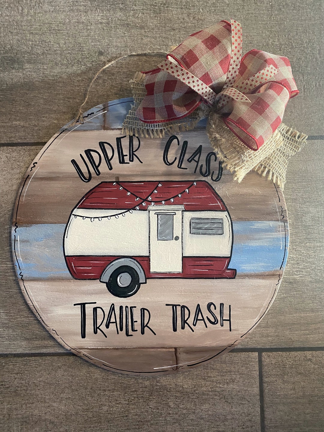 Handmade Trailer Wall Decor With Optional Personalization - Etsy