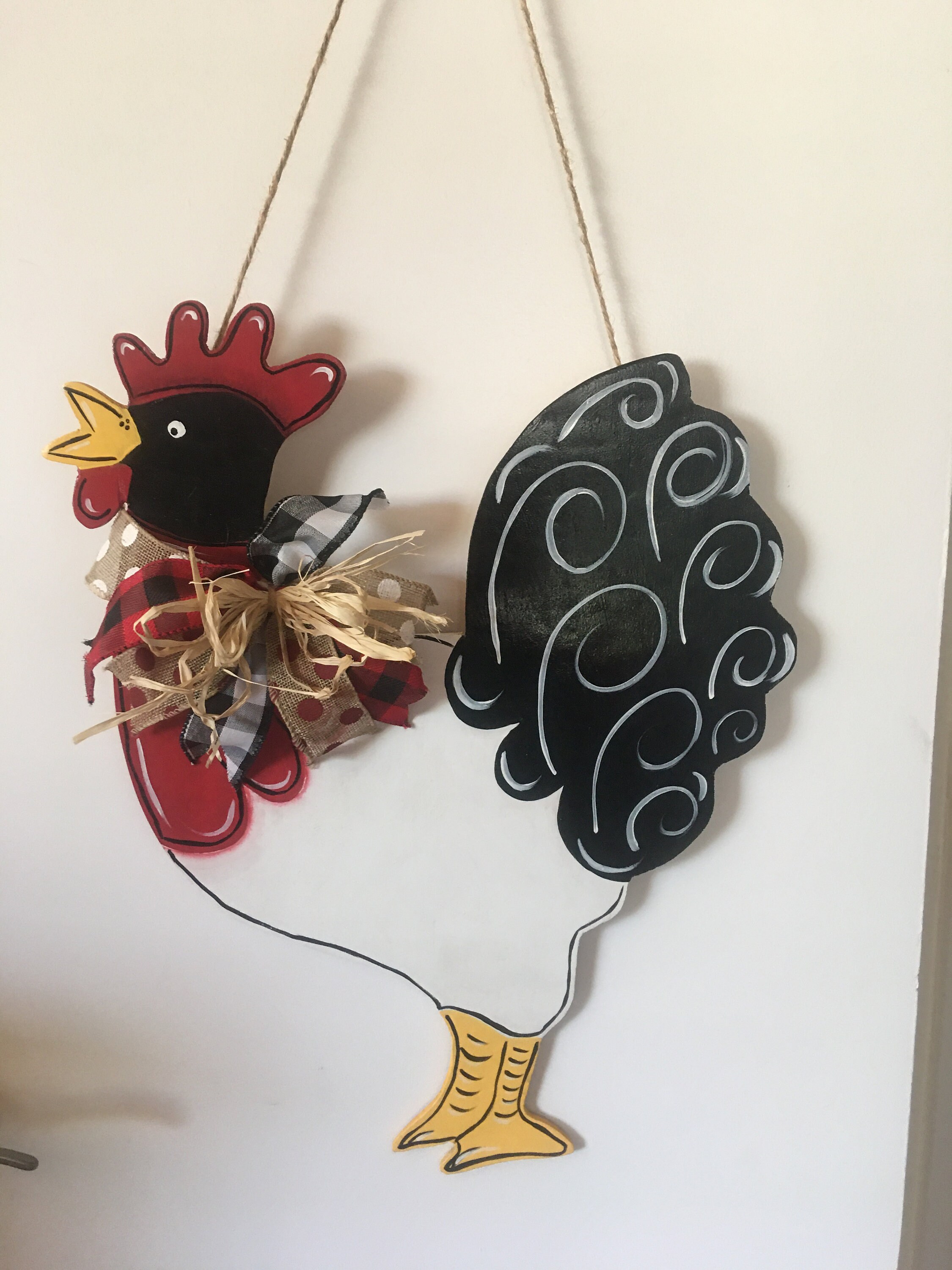 Farmhouse Rooster Wall Decor - Etsy