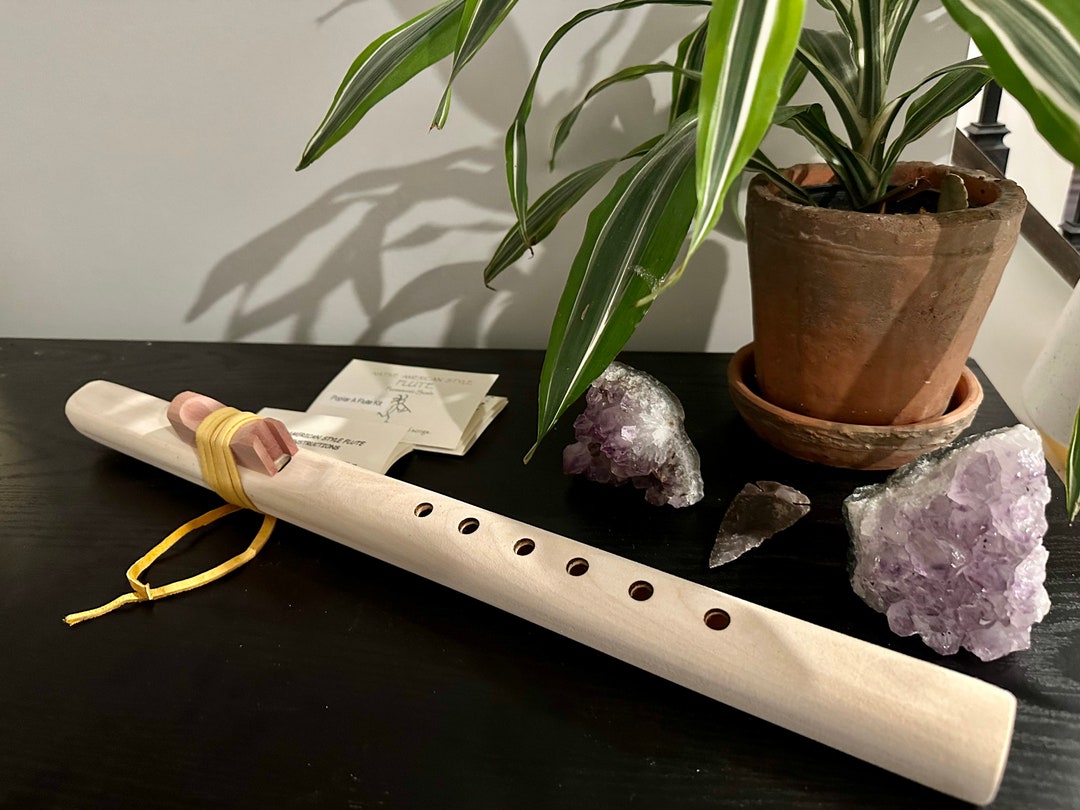 Native American Flute Kit Poplar Wood A Note, Gift for Her Him, Unique ...