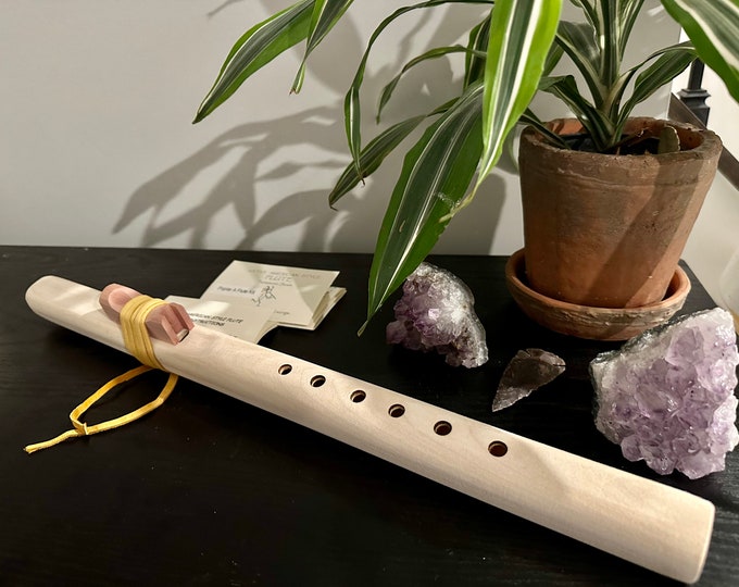 Native American Flute Kit Poplar Wood A Note, Gift for Her Him, Unique ...