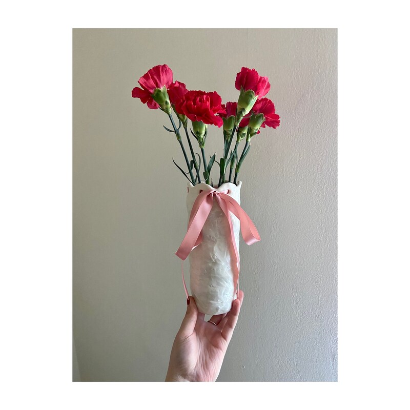 Ribbon Vase - Etsy
