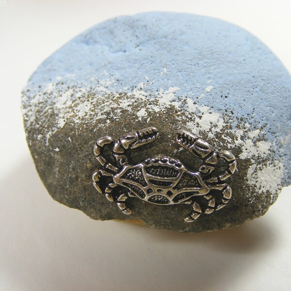 Crab Painted Rock - Etsy